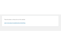 워드프레스 " there has been a critical error on this website." 에러 해결방법 > SNS - IT 노하우 뉴스 정보 공유 커뮤니티